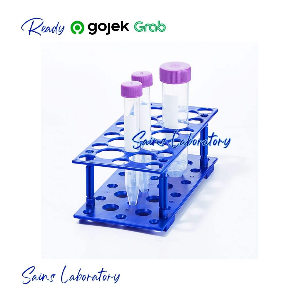 Jual Rak Tabung Centrifuge Sedang Tube Rack Centrifuge PP conical tube ...