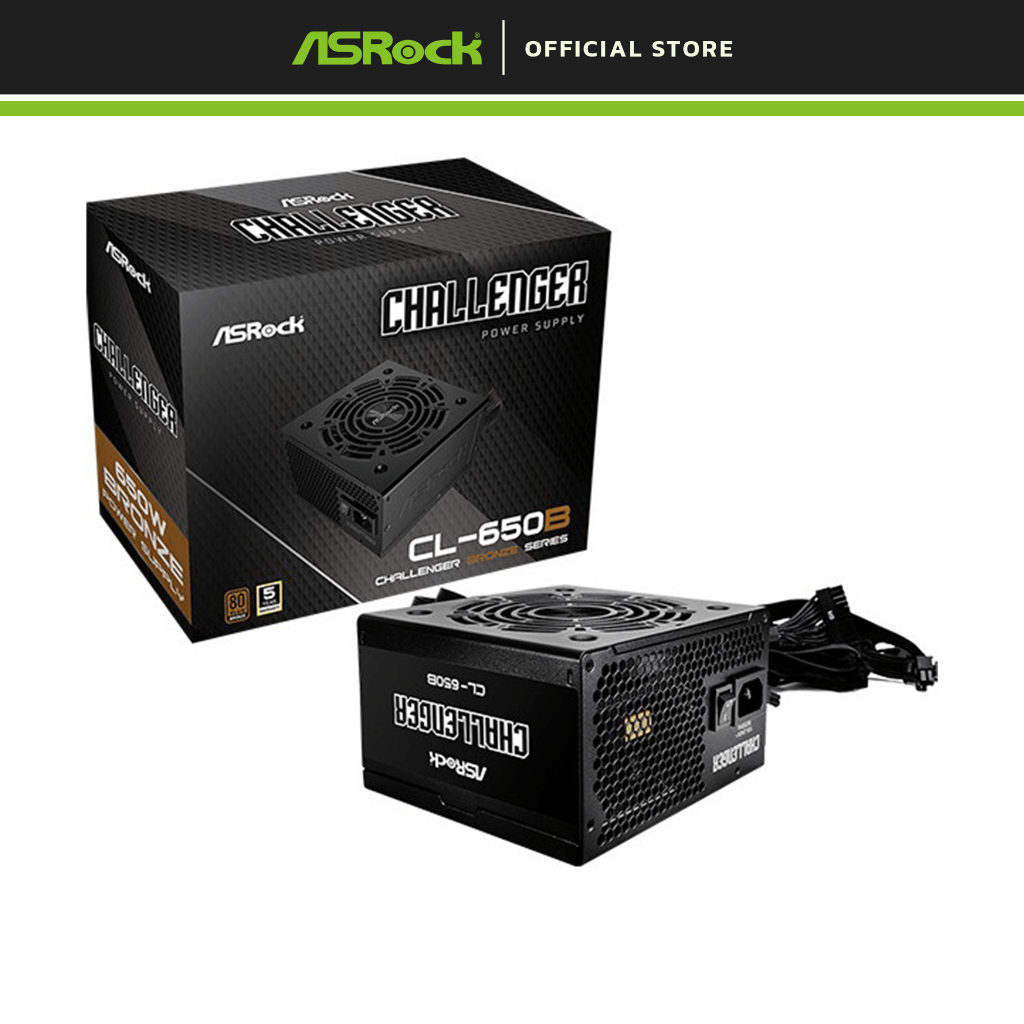 Jual ASRock CL-650B 650W 80 PLUS BRONZE Certified | Shopee Indonesia