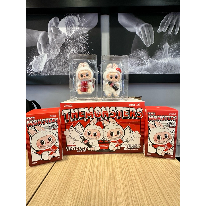 Jual 1 pcs Labubu Coca Cola Plush Pendant Vinyl Face, Selected ORIGINAL ...