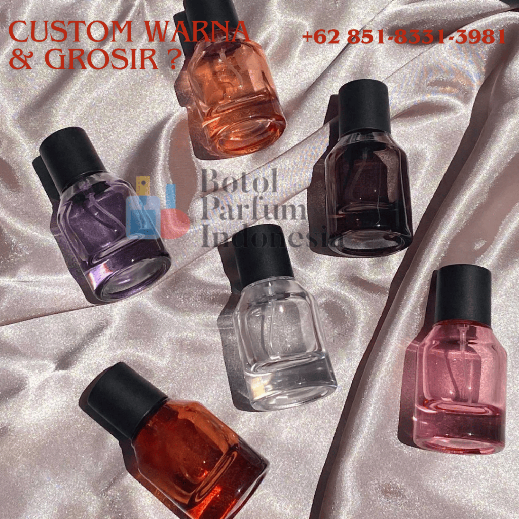 Jual Botol Parfum Kaca Lelabo Red 30ml Cap Labo Grey Spray Semi Press ...