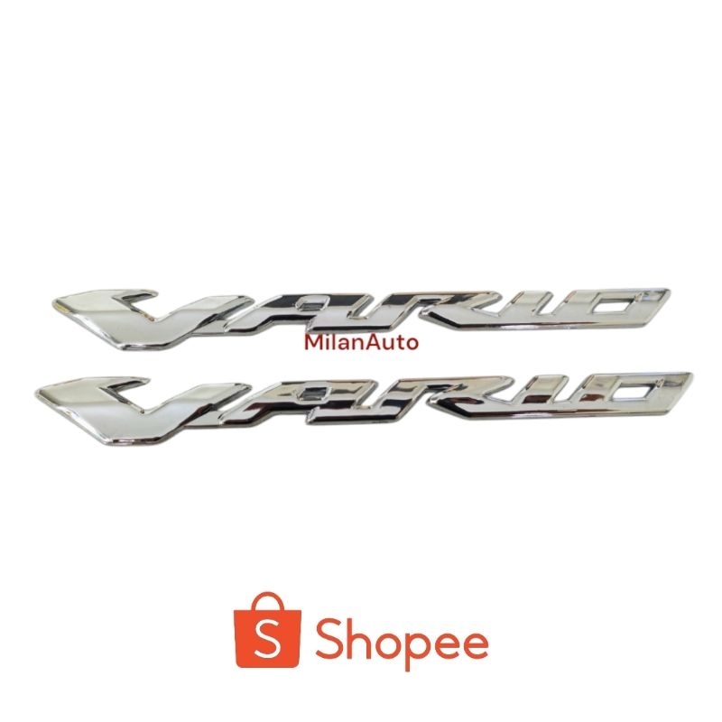 Jual Emblem Honda Vario 125 150 / Logo Vario Chrome | Shopee Indonesia