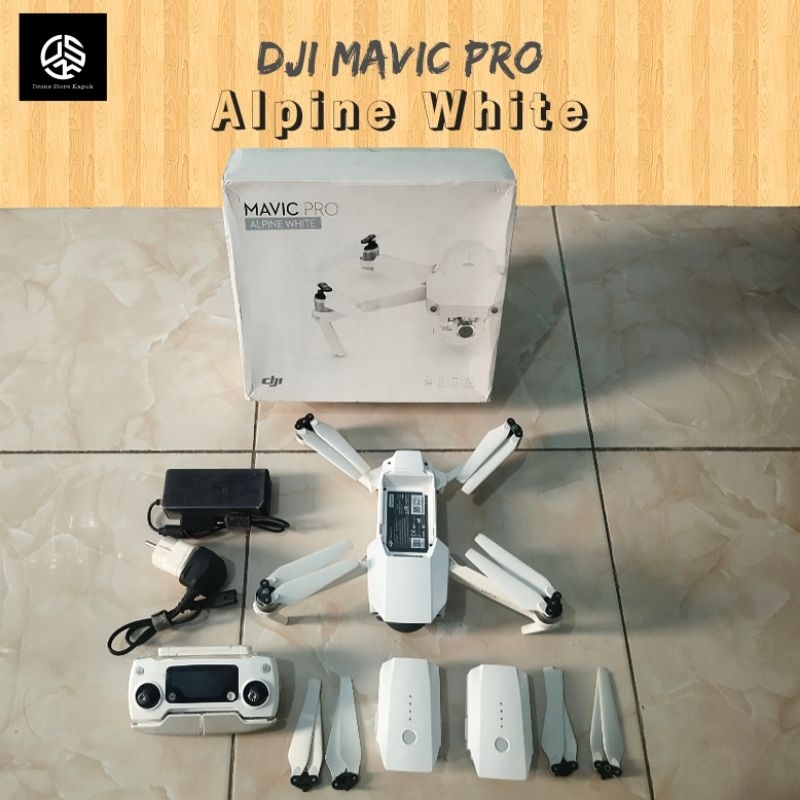 Jual Dji Mavic Pro ALPINE WHITE (rare edition) | Shopee Indonesia
