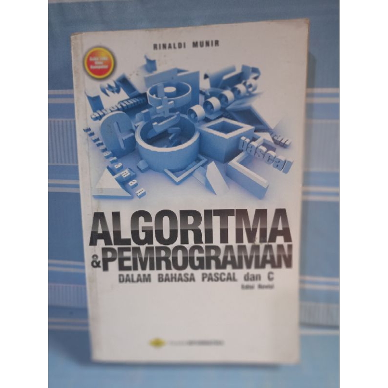 Jual ALGORITMA& PEMROGRAMAN DALAM BAHASA PASCAL DAN C by Rinaldi Munir | Shopee Indonesia