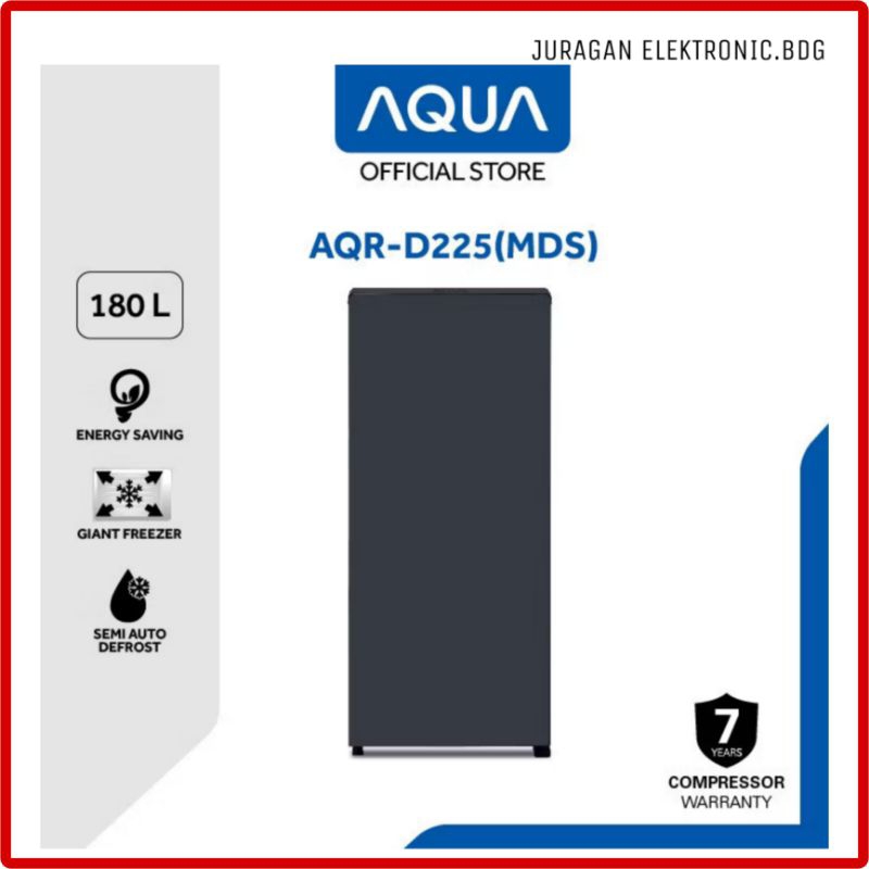 Jual AQUA KULKAS 1 PINTU 180 Liter AQRD 225 MDS | Shopee Indonesia