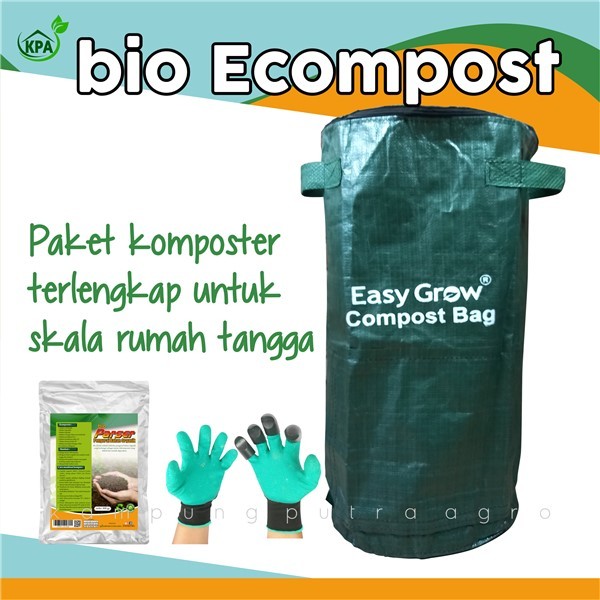 Jual Bio Ecompost-Paket Komposter Terlengkap Untuk Skala Rumah Tangga ...