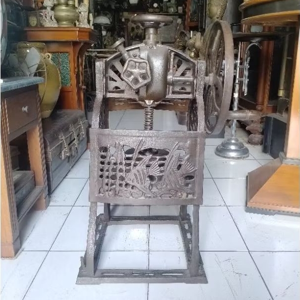 Jual Alat Serut Es Batu Besi Swan Taiwan Lawas Jadul Tua | Shopee Indonesia