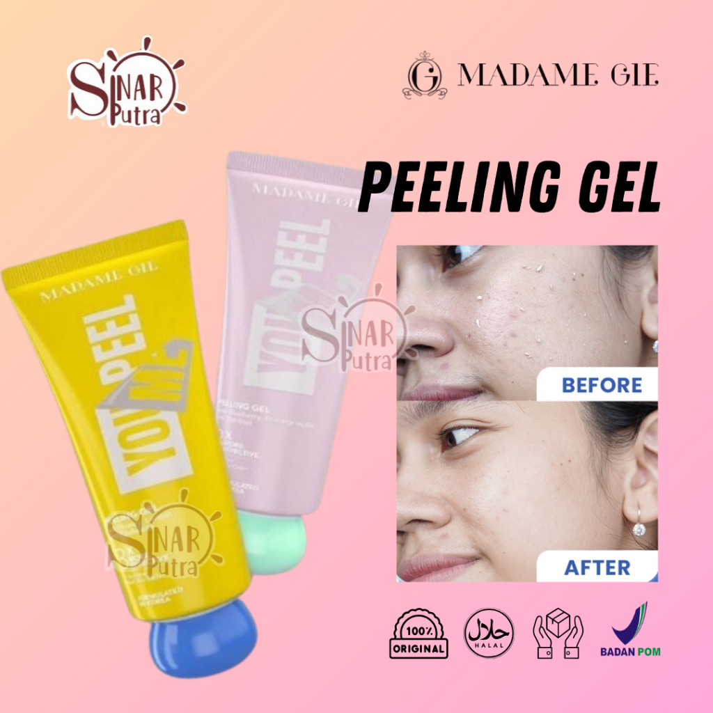 Jual Madame Gie Madame You Peel Me 100gr - Peeling Gel / Face Exfoliating Gel , AHA BHA Water ...