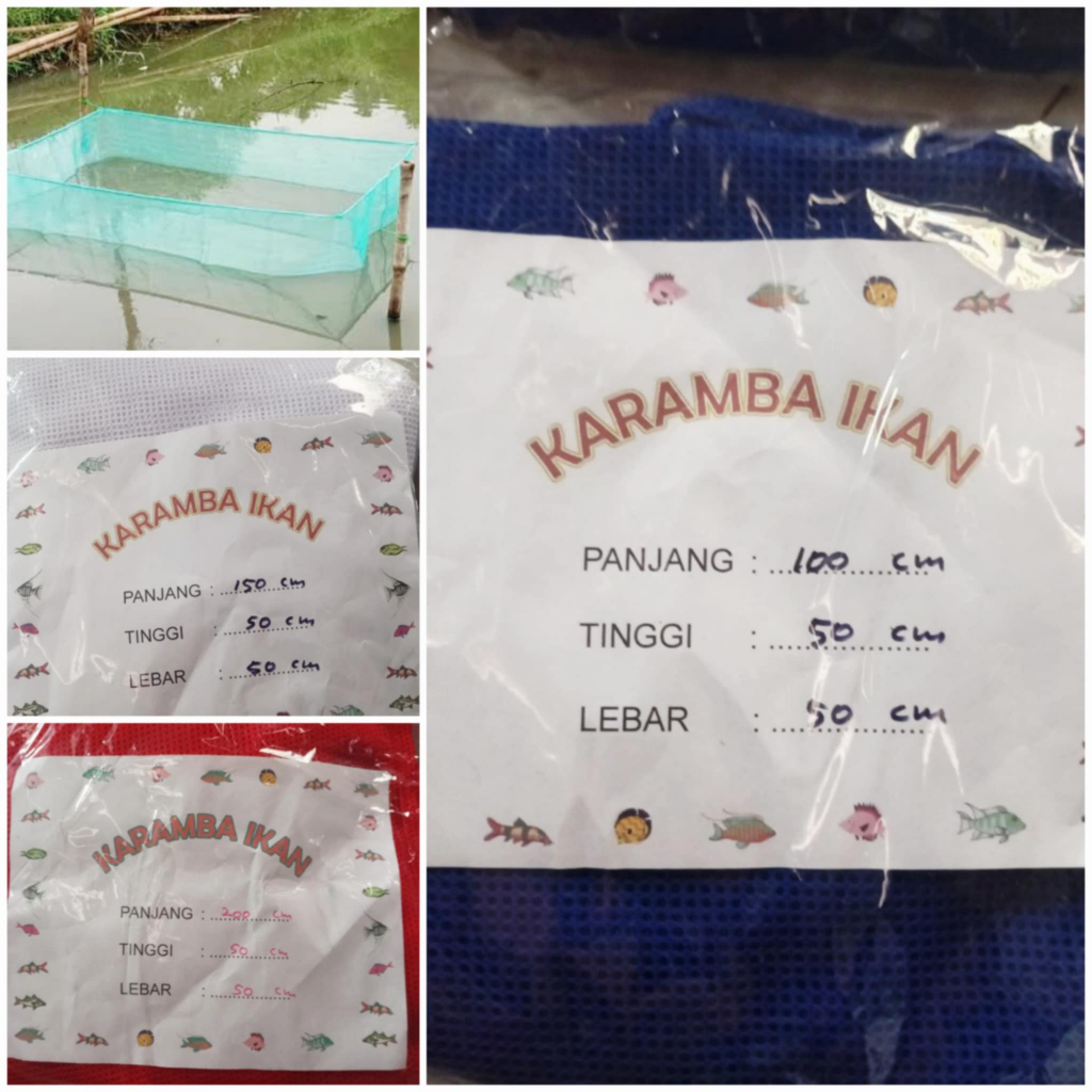 Jual karamba ikan kolam keramba kotak ikan hias kecil besar koi halus ...