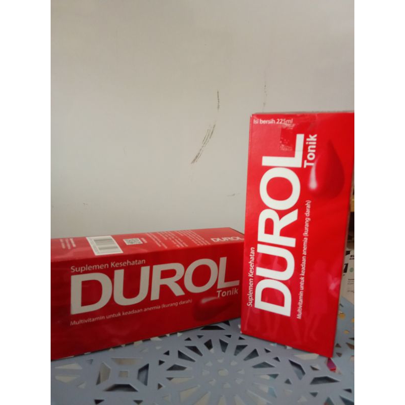 Jual DUROL Tonik Suplemen Kesehatan ( Multivitamin untuk keadaan anemia ...
