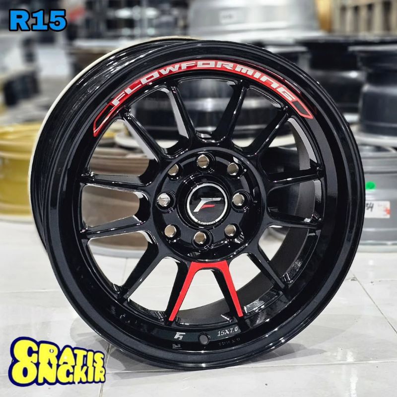 Jual velg mobil R15 BUZZ JF LEBAR 7 PCD 4X100 - 4X114,3 velg Avanza Xenia Livina velg racing ...