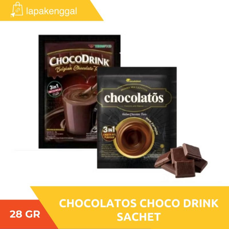 Jual Chocolatos Choco Drink SACHET 28gr | Shopee Indonesia