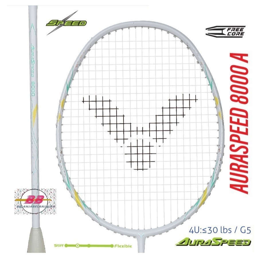 Jual Raket Badminton VICTOR AURASPEED 8000 / ARS-8000 / ARS 8000 A ...