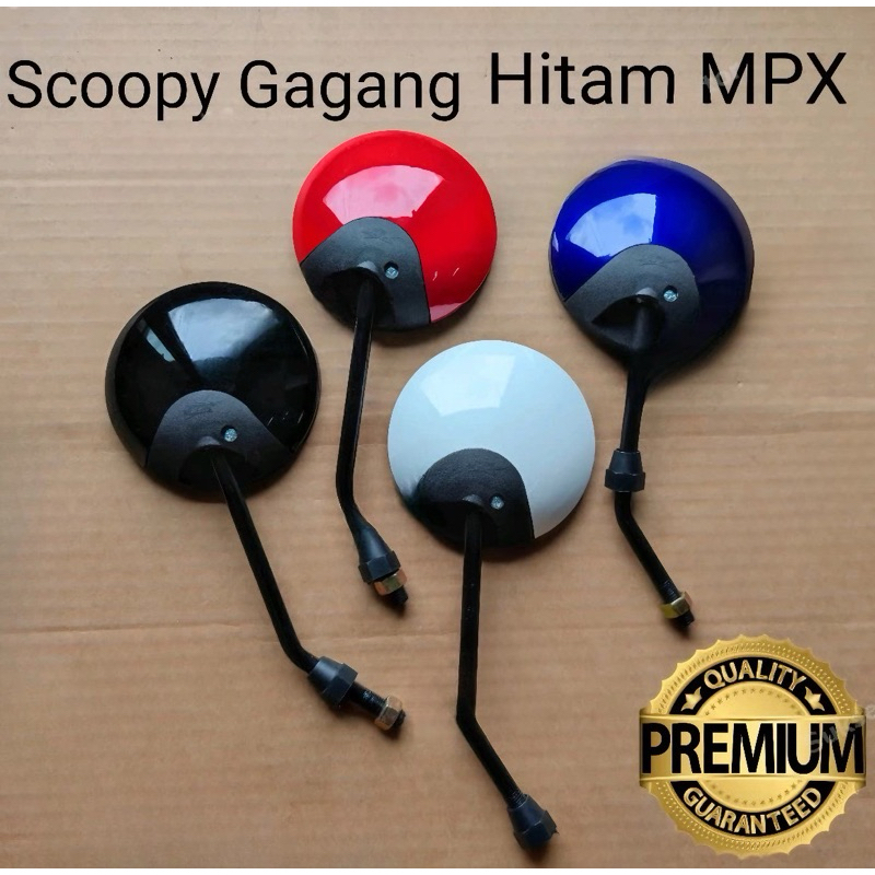 Jual HARGA SEPASANG SPION SCOOPY CHROME OLD // Spion Model Scoopy ...