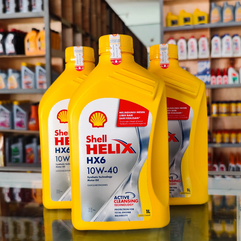 Jual Shell Helix MX Motor Oil 10W-40 Anti Leaking Active Tanking ...