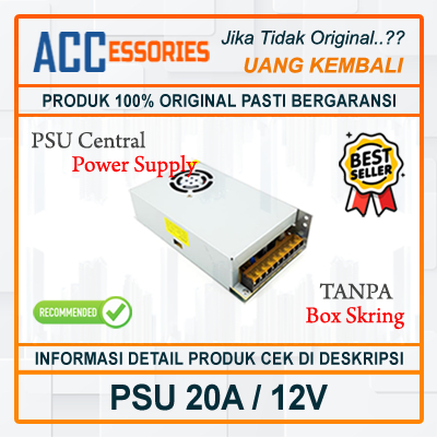 Jual PSU Central Power Supply 20A / 12V Switching | Shopee Indonesia
