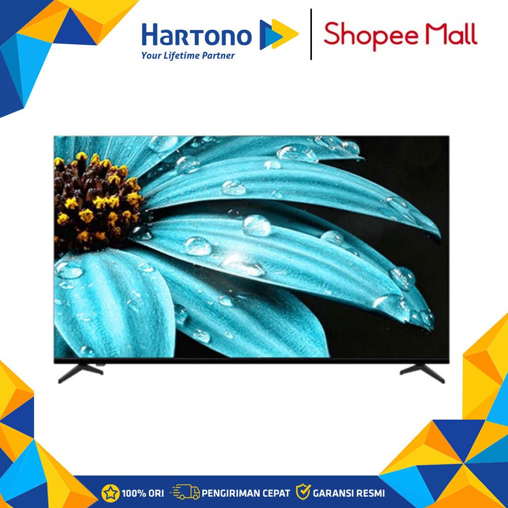 Jual Sharp LED TV 55 Inch 4K UHD Frameless Google TV 4T-C55FJ1X ...