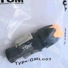 Jual TUM Jack Speakon Speaker 4pin Oren Original -Jack Audio Connector ...