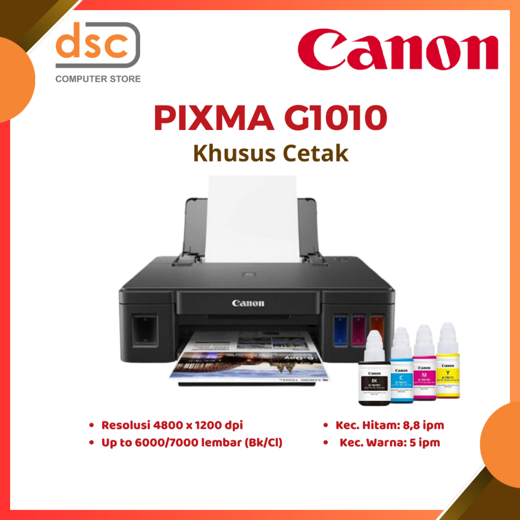 Jual Printer Canon Pixma G1010 - Khusus Cetak | Shopee Indonesia