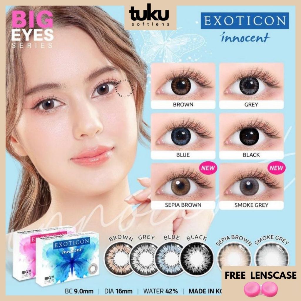 Jual SOFTLENS INNOCENT 16 MM NORMAL & MINUS (-3,25 S/D -6,00) BY X2 ...