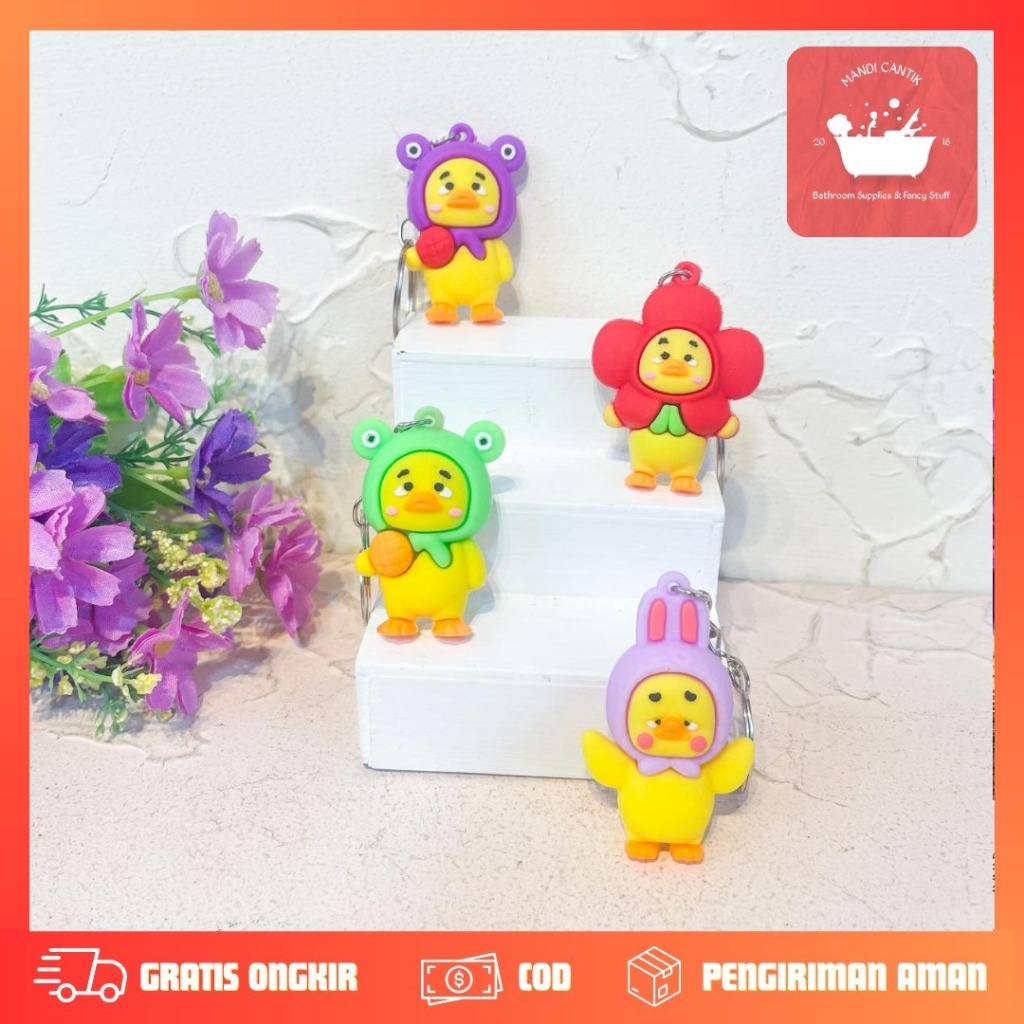 Jual Gantungan Kunci Karet Upset Duck GK-1775 / gantungan Kunci Bebek ...