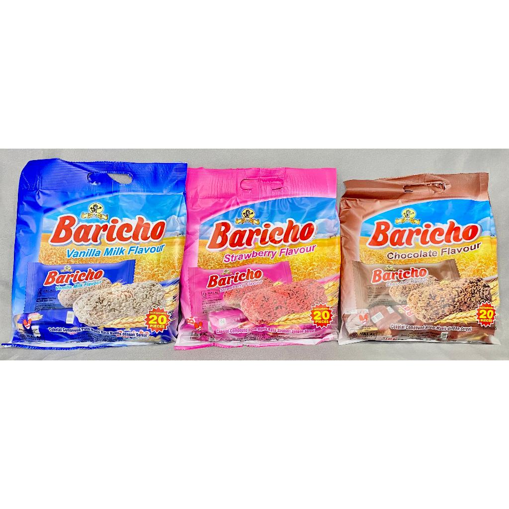 Jual BARICHO CHOCOLATE FLAVOUR 1 PACK ISI 20 BKS | Shopee Indonesia