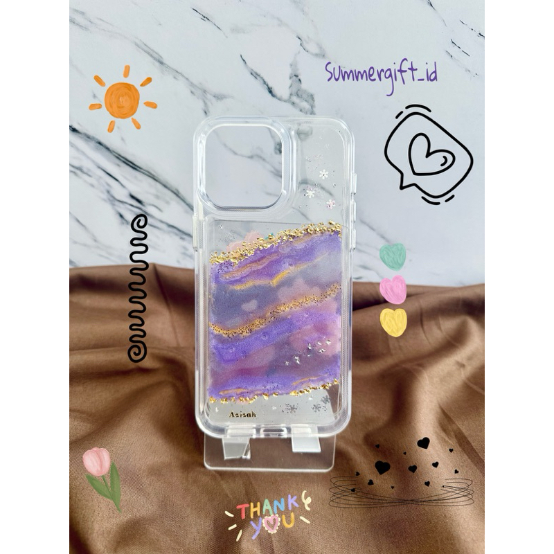 Jual Custom case handphone resin free nama | Shopee Indonesia