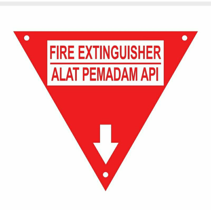 Jual APAR Acrylic rambu pemadam api | Shopee Indonesia