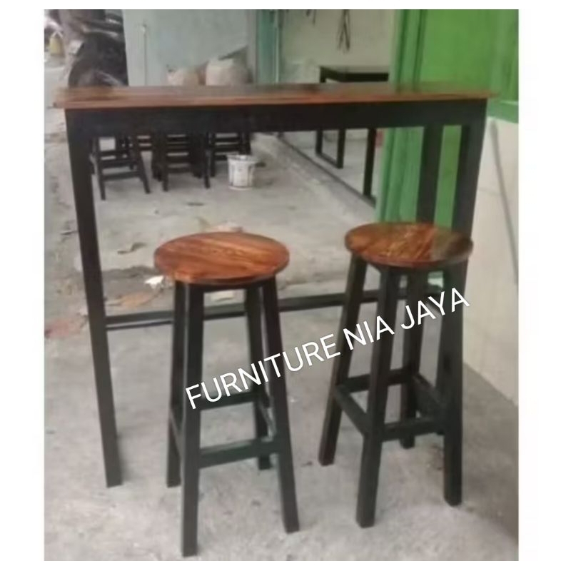 Jual meja bar kursi bulat | Shopee Indonesia