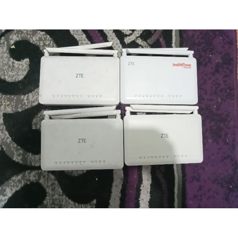 Jual take all router f670l port biru normal plus adaptor | Shopee Indonesia