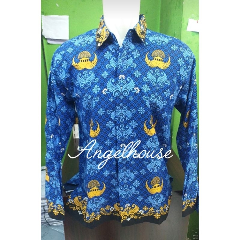 Jual SERAGAM BATIK KOPRI PRIA PREMIUM (C40S SRITEX) | Shopee Indonesia