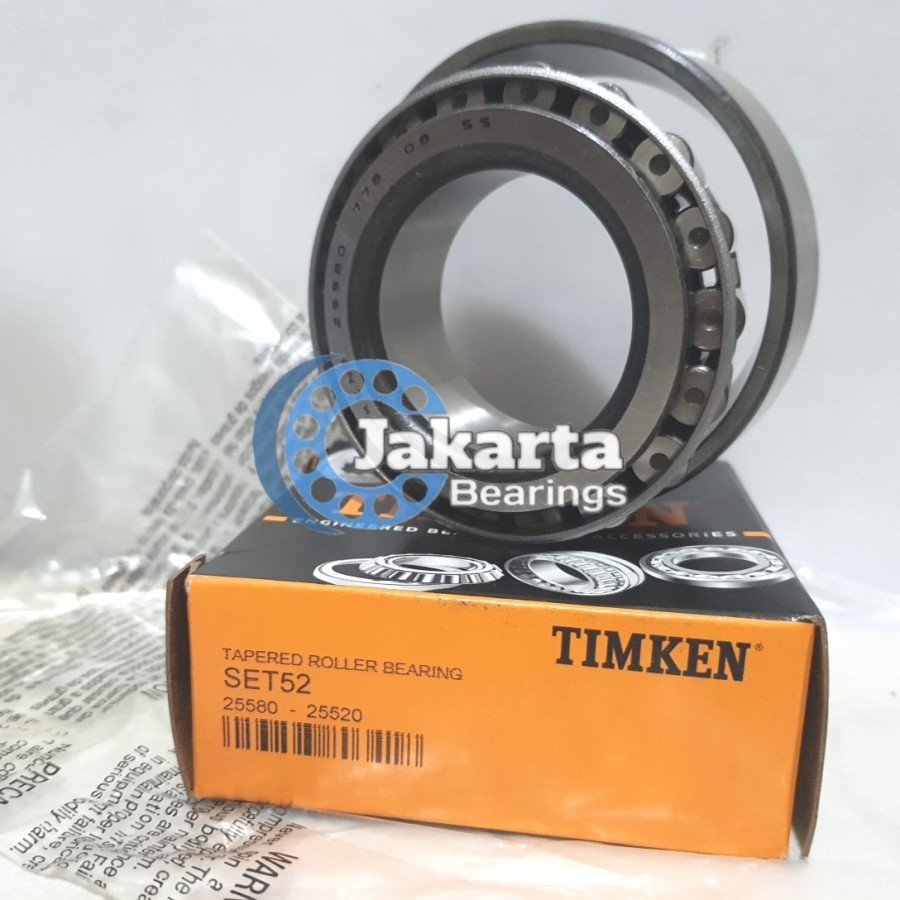 Jual 25580/20 BEARING SET52 25580-25520 TIMKEN ORIGINAL | Shopee Indonesia