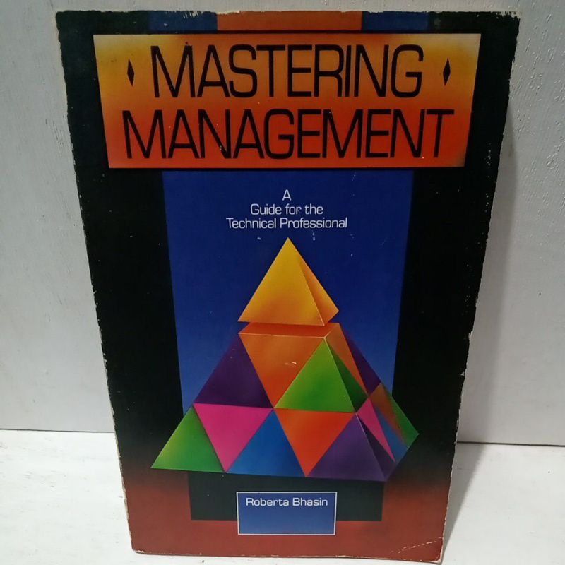 Jual Buku Original MASTERING MANAGENT - ROBERTA BHASIN | Shopee Indonesia