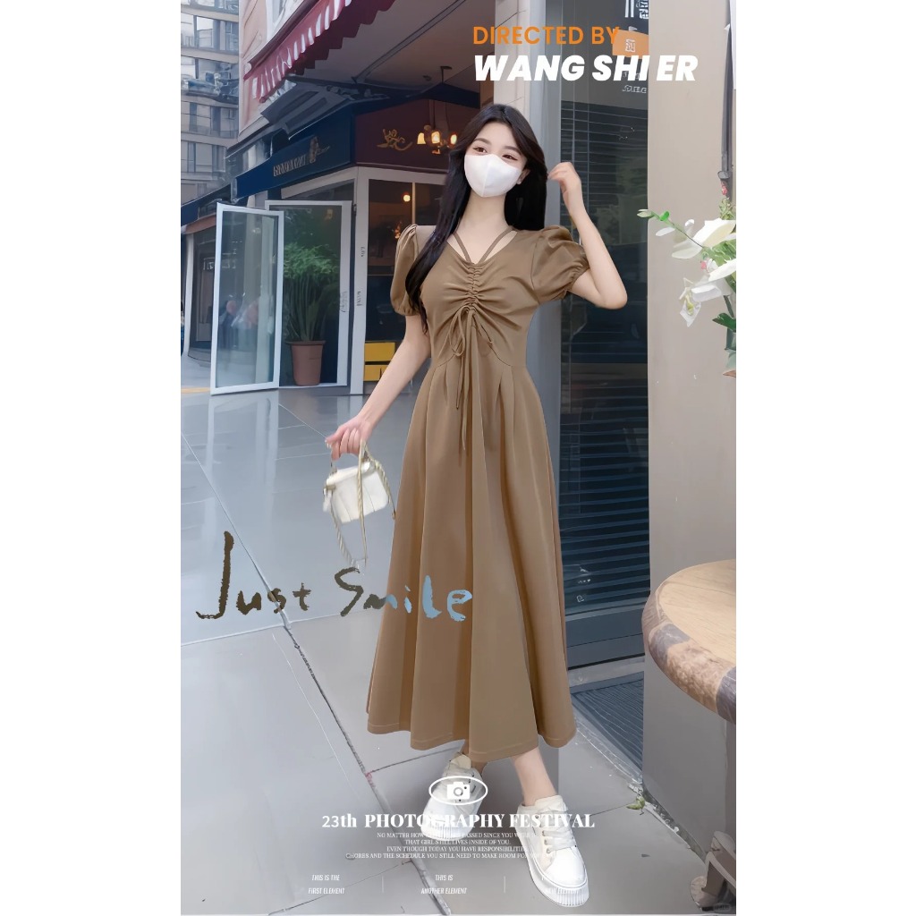 Jual Dress Knit Lembut Trendy Tampil Cantik Tanpa Ribet Dress Mid Dress ...