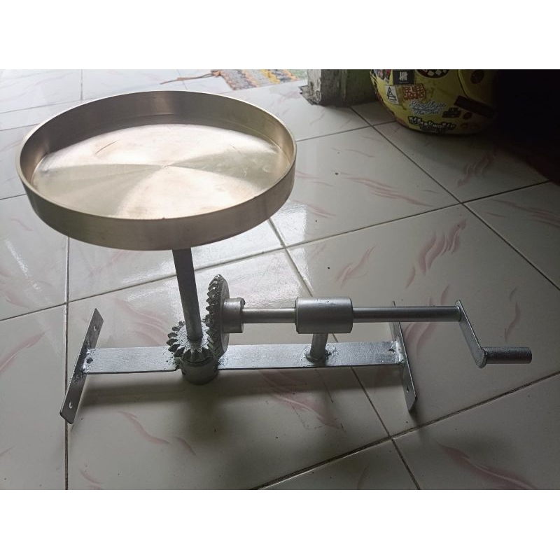 Jual alat putar leker plus loyang/wajan/cetakan leker putar ukuran 18cm ...