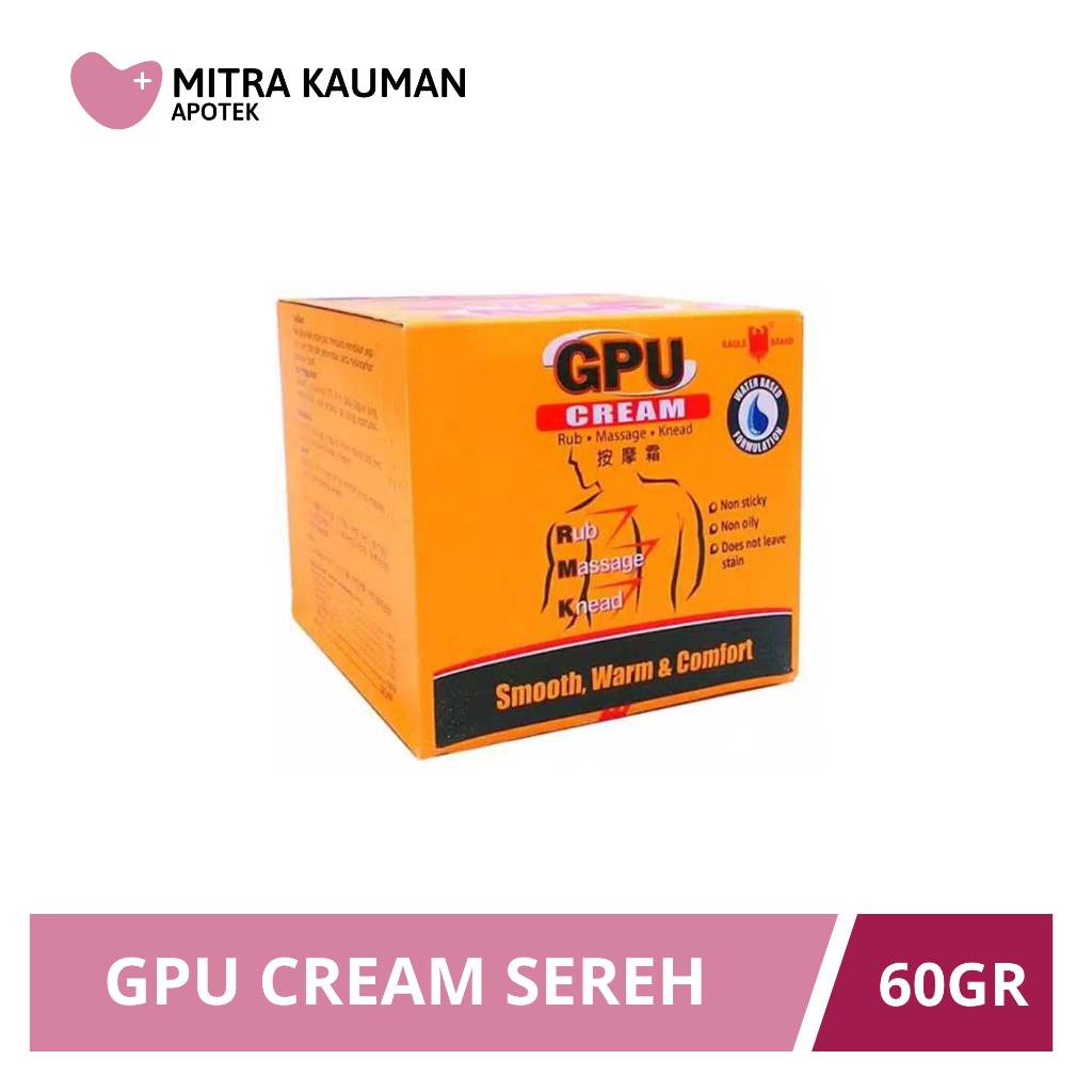 Jual Cap Lang GPU Cream Sereh 60 gr - Membantu Meredakan Pegal Linu dan ...