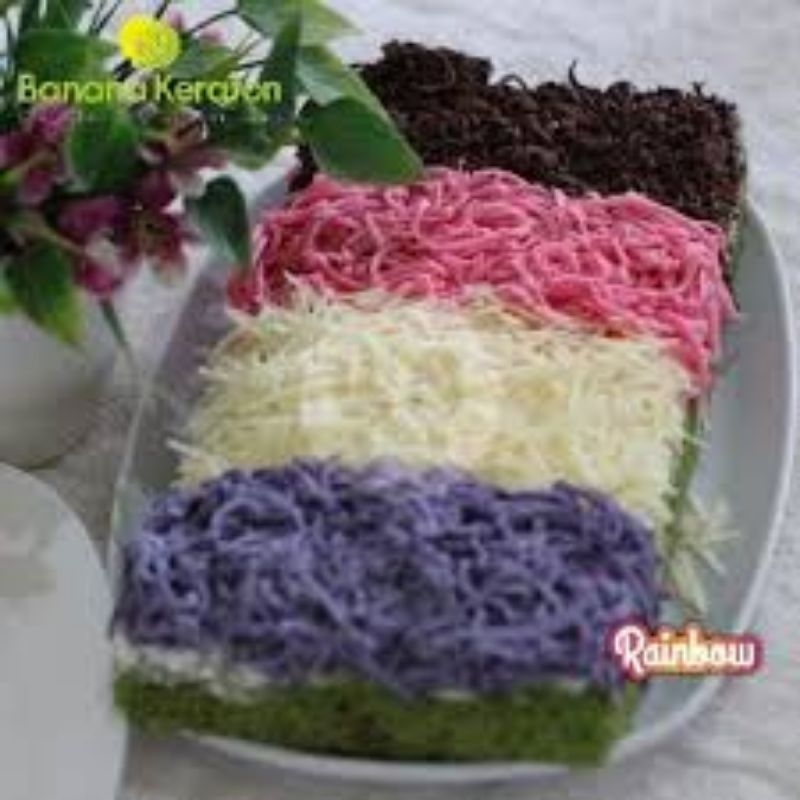 Jual Cake Pisang Kukus Rainbow | Shopee Indonesia