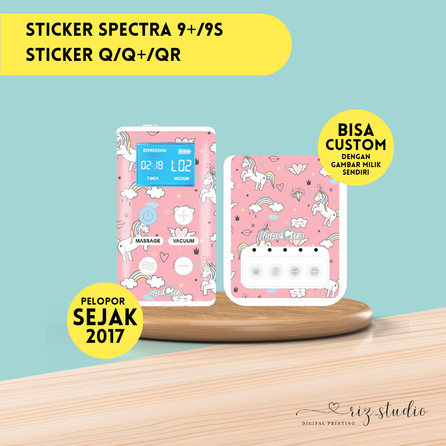 Jual [PART 2] STICKER SPECTRA 9+/9S dan Q/Q+/QR (BISA CUSTOM - BELI 2 ...