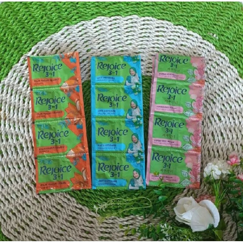 Jual Sampo Rejoice semua varian 1 Renceng isi 12 Sachet (Original) | Shopee Indonesia