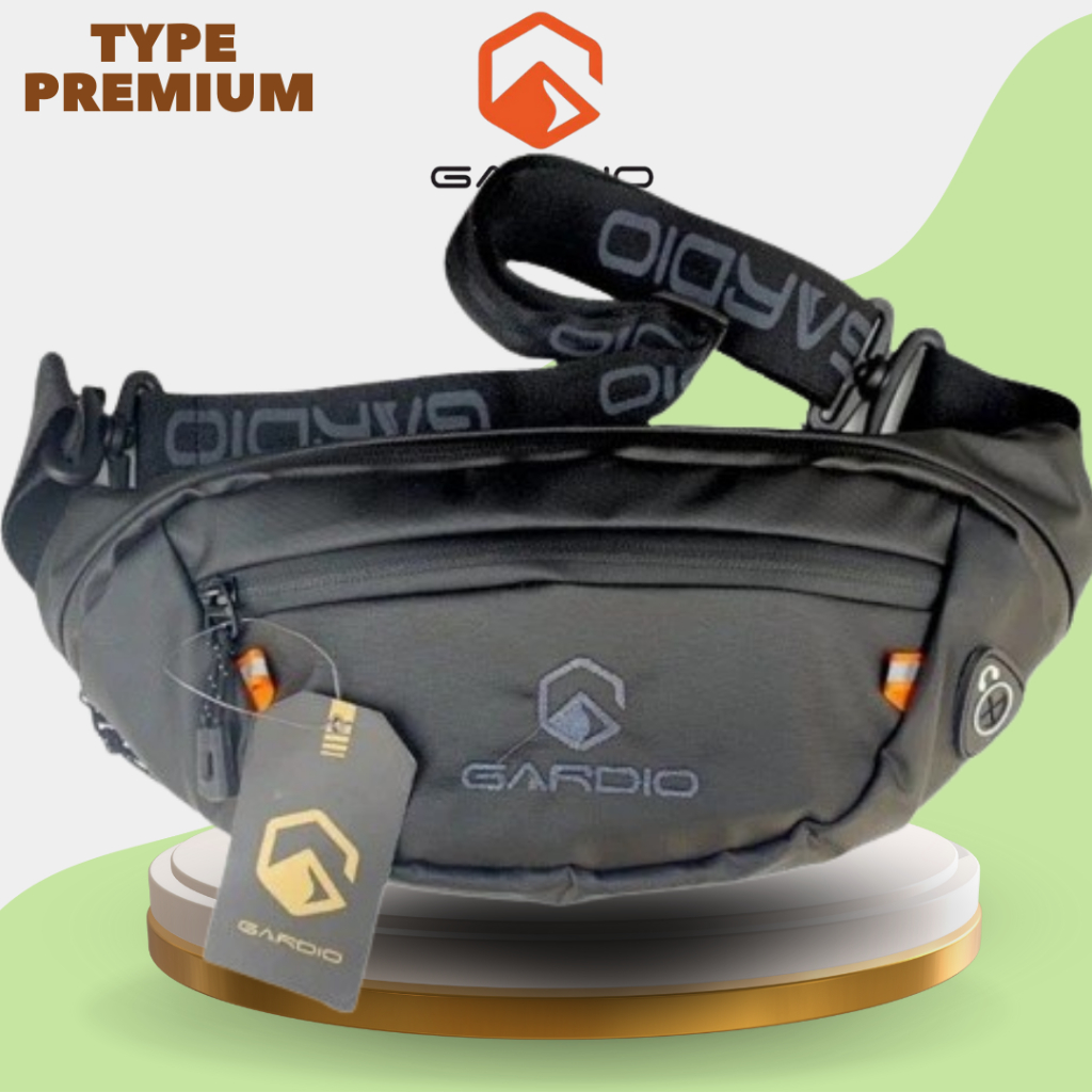 Jual Gardio Premium Tas Selempang / Waistbag premium pria dan wanita ...
