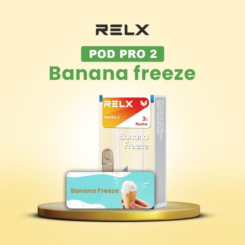 Jual RELX INFINITY ESSENTIAL POD PRO 2 - BANANA FREEZE | Shopee Indonesia