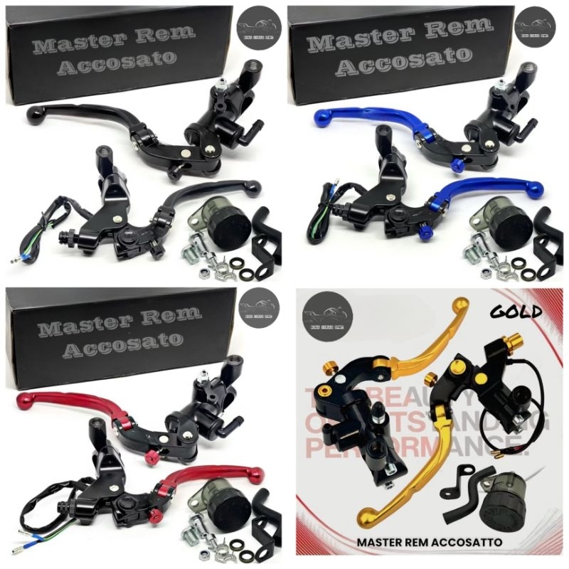 Jual Master Rem Accosatto Set Kopling Tabung Smoke Master Rem Accosato ...