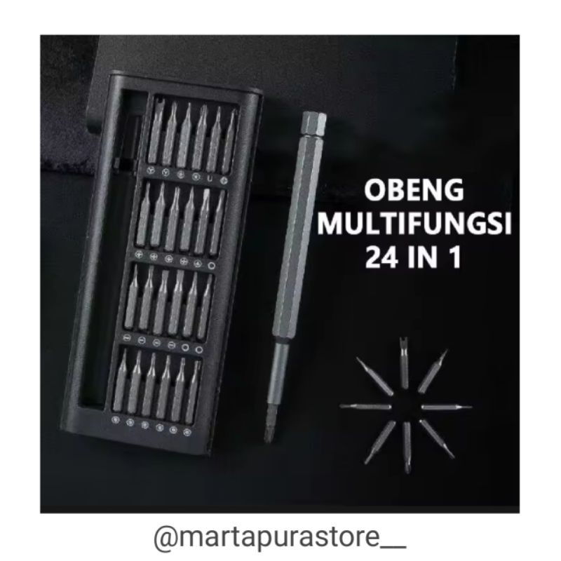 Jual OBENG MINI SET 24 IN 1 | Shopee Indonesia