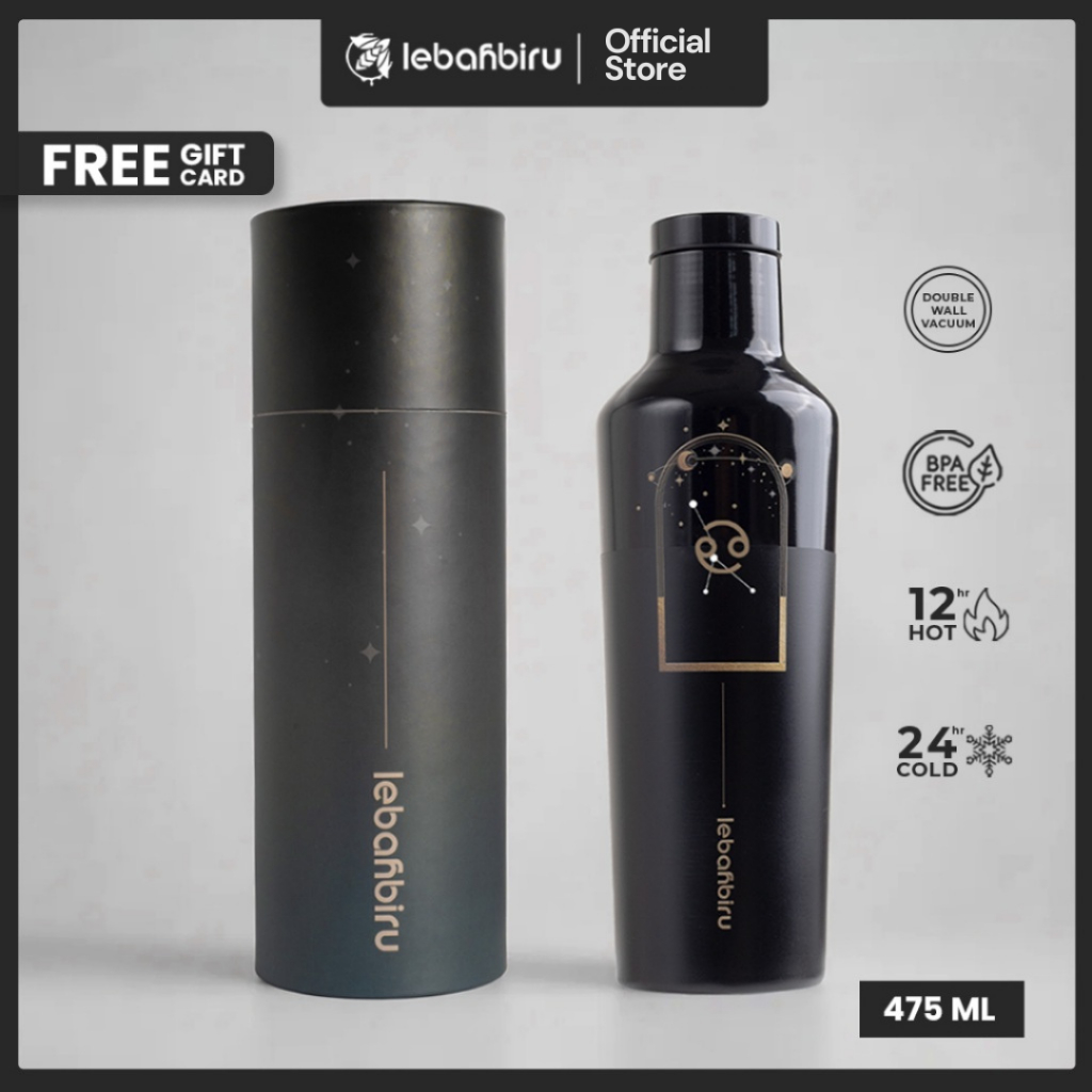 Jual LEBAH BIRU Kado Ulang Tahun Unisex Tumbler Seri Zodiak 475ML ...