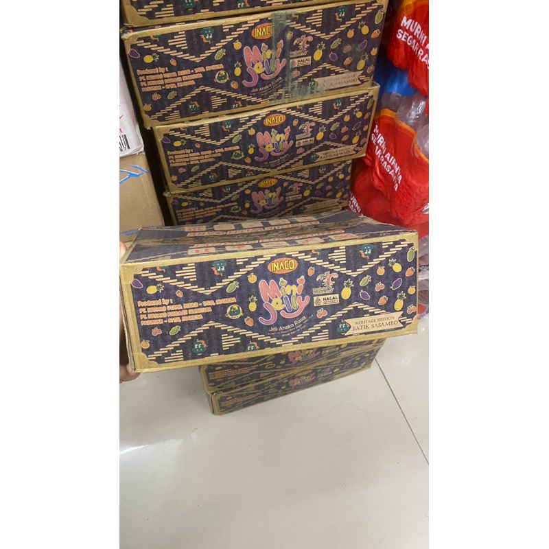 Jual PROMO Inaco box jelly 1 karton 2kg | Shopee Indonesia