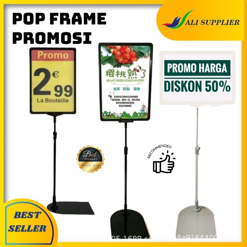 Jual FRAME PROMOSI / STAND POP SUPERMARKET / PAPAN HARGA PROMOSI / PAPAN HARGA PROMO / STANDING ...