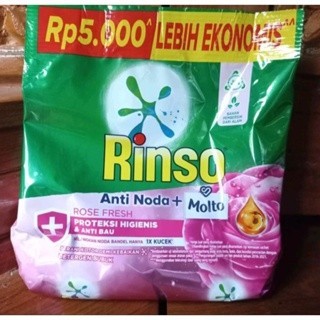 Jual RINSO 5000 AN | RINSO 195GR | DETERGENT BUBUK RINSO 195GR | Shopee ...