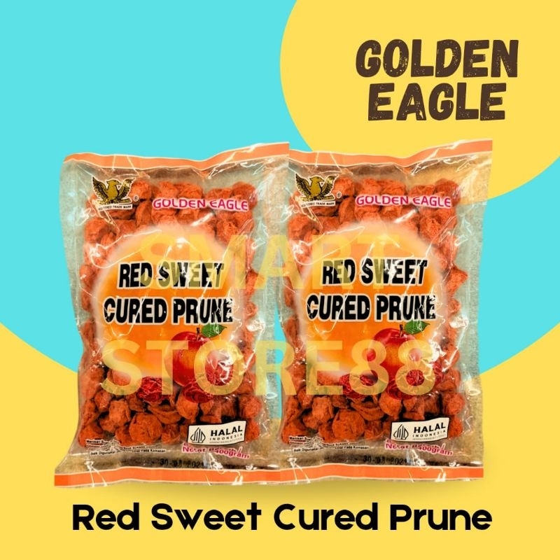 Jual GOLDEN EAGLE RED SWEET CURED PRUNE 500Gr SEMBOY MERAH | Shopee ...