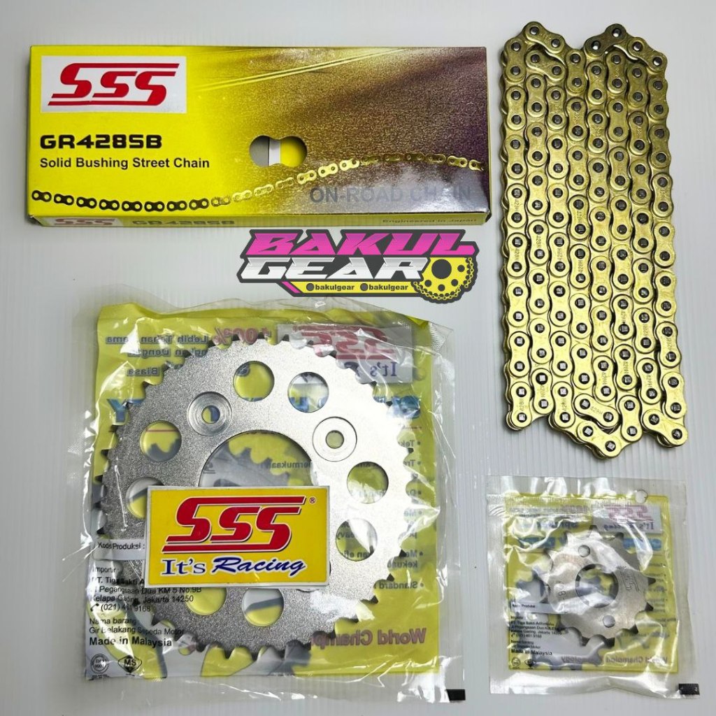 Jual Gear Set SSS Supra X 125 - Supra X 125 Helm IN - Blade - Revo ...