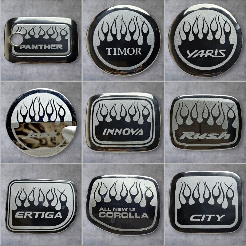 Jual Grafir Tutup Variasi Tangki Mobil - City Corolla Ertiga Rush ...