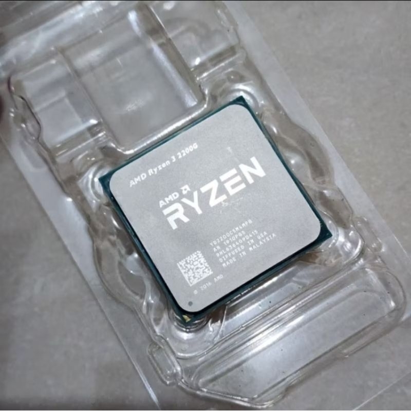 Jual RYZEN 3 2200G AMD RYZEN3 2200 G MINUS 1 RAM RYZEN 3 AM4 CPU RYZEN ...